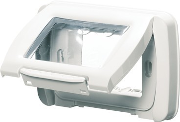 Placca Stagna Ip55 3 Posti Bianco Nuvola GEWISS GW22451 8011564108615 ...