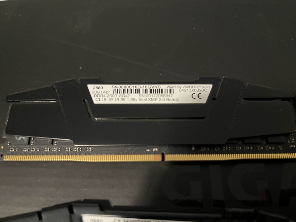 G.Skill Ripjaws V 32 GB (4 x 8 GB) DDR4-3600 CL16 Memory | eBay