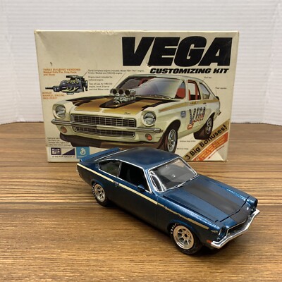 MPC Vintage Rare Model Kit 73 Vega Customizing Kit Box 1-7327-225 Built ...
