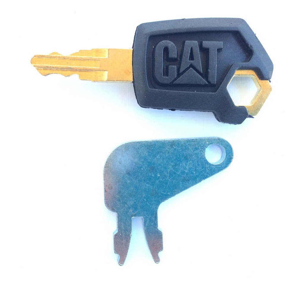 CAT - Caterpillar Equipment Key Set Ignition and Battery Disconnect ...