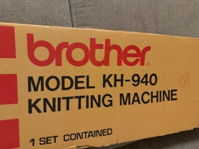 BROTHER KH-940 Knitting Machine (UNTESTED) | eBay
