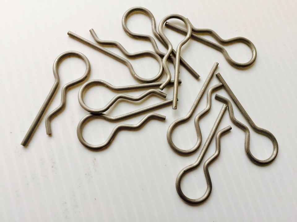 R Clips Retaining Wire Pins SMALL MICRO SIZES BUY 3 To 25 UK STAINLESS ...