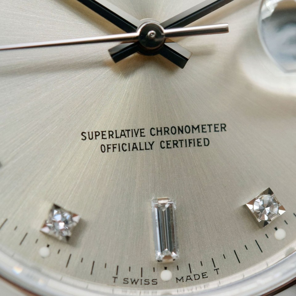 Rolex Day-Date 18206 Platinum 36mm Factory Diamond Dial Automatic Watch ...