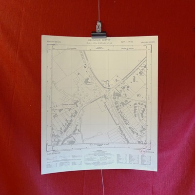 1900-Now - 1960S Old Ordnance Survey Plan Map