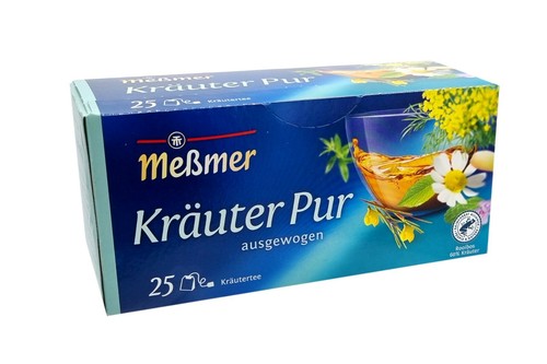 3x boxes MESSMER Pure Herbal Mix Tea 🍵 genuine from Germany TRACKED ...