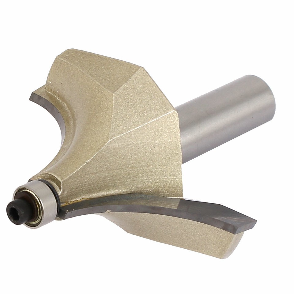 Dia 2" Radius Ball Bearing Round Over Beading Edging 1/2" Shank Router ...