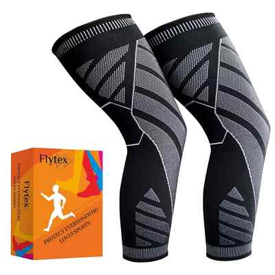 Flytex Full Leg Compression Pair leg sleeve long compression leg sleeve ...