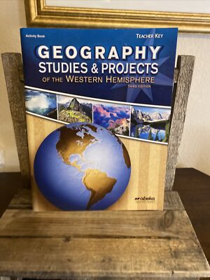 Abeka Geography Studies and Projects Activity Teacher Key Of Western ...