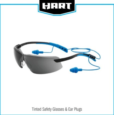 Hart Tinted Glasses and Ear Protection Kit Personal Protection ...