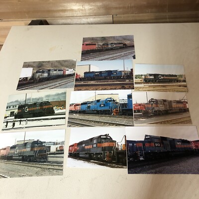 Helm Leasing Railroad Photo Collection Lot Of 10 Photos | eBay