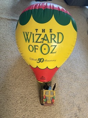 Wizard of Oz Movie 50th Anniversary Inflatable Balloon MGM 1989 Vintage ...