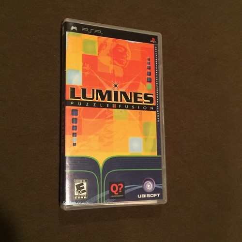 Sony PlayStation PSP Video Game Lumines Puzzles Fusion Rated E | eBay