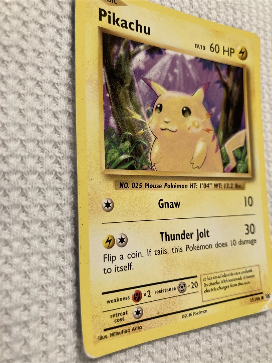 Real Pikachu Card