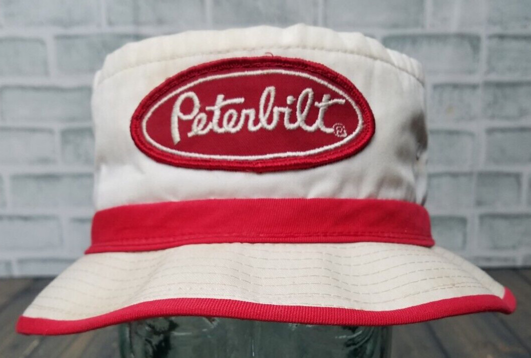 VINTAGE - Peterbilt Cap Bucket Hat United Hatters Cap… - Gem