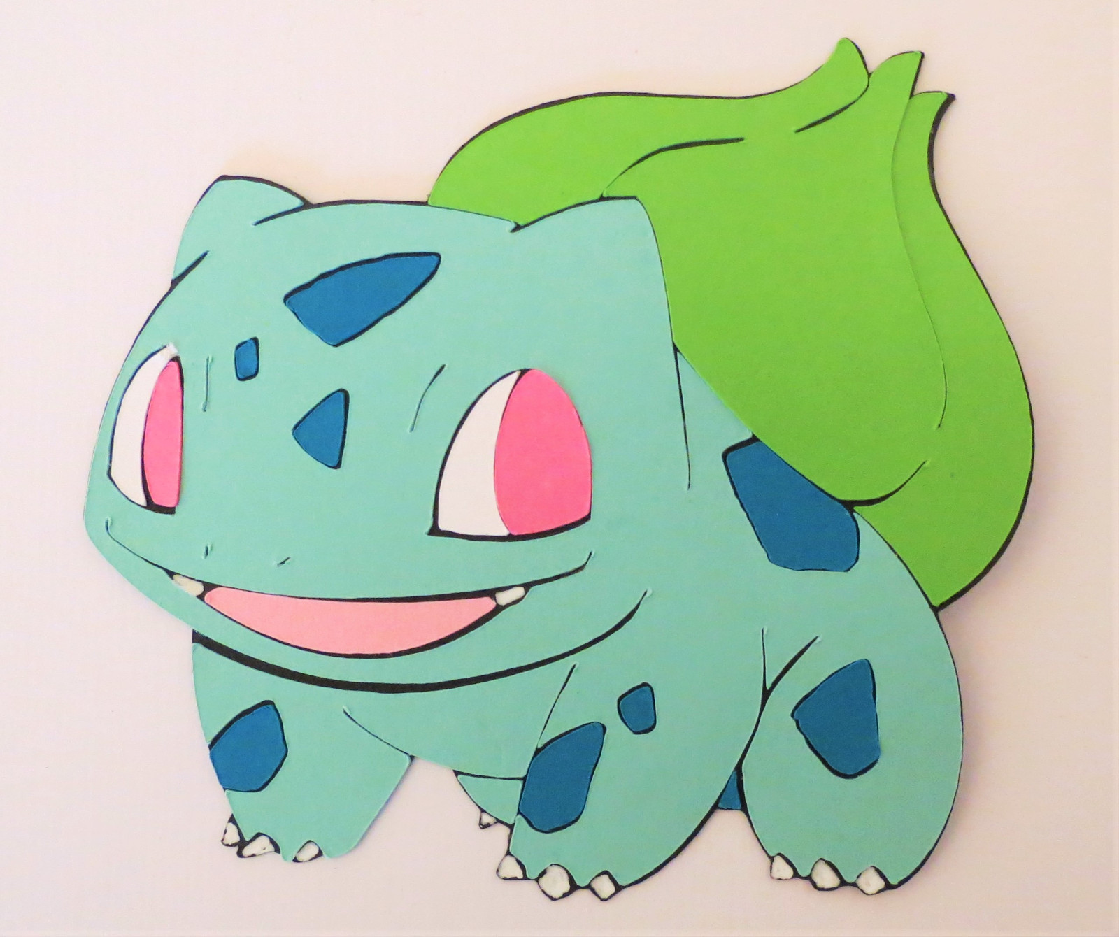 Pokemon Bulbasaur Paper Piecing Die Cut Scrapbook Embellishment Cupcake ...
