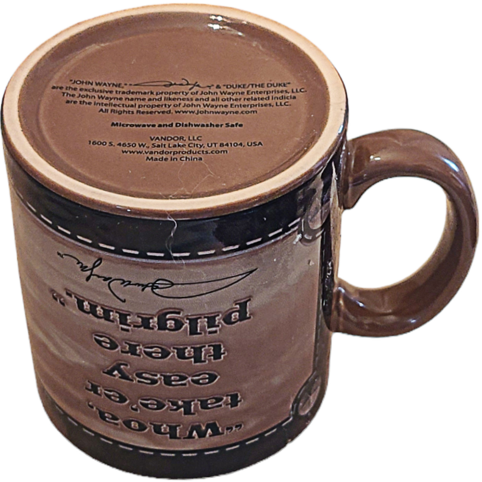 Vandor John Wayne Liberty Valance Whoa Take 'er Easy There Pilgrim ...