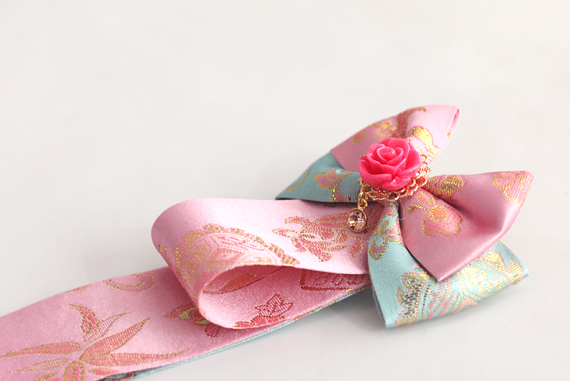 Korean Traditional Ribbon Hanbok Hair Accessory Pastel DAENGGI Pin ...