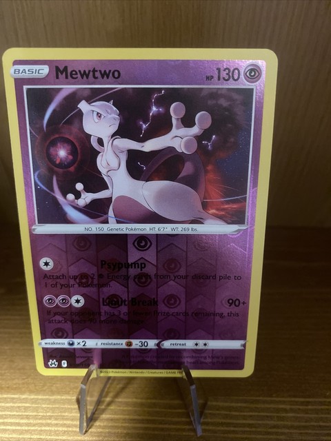 Pokémon TCG Mewtwo Crown Zenith 059/159 Reverse Holo Holo Rare for sale ...
