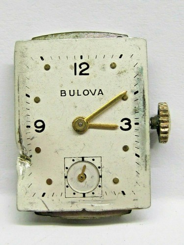 Vintage Gents Bulova #7AK Watch Movement, 21 Jewels ^ | eBay