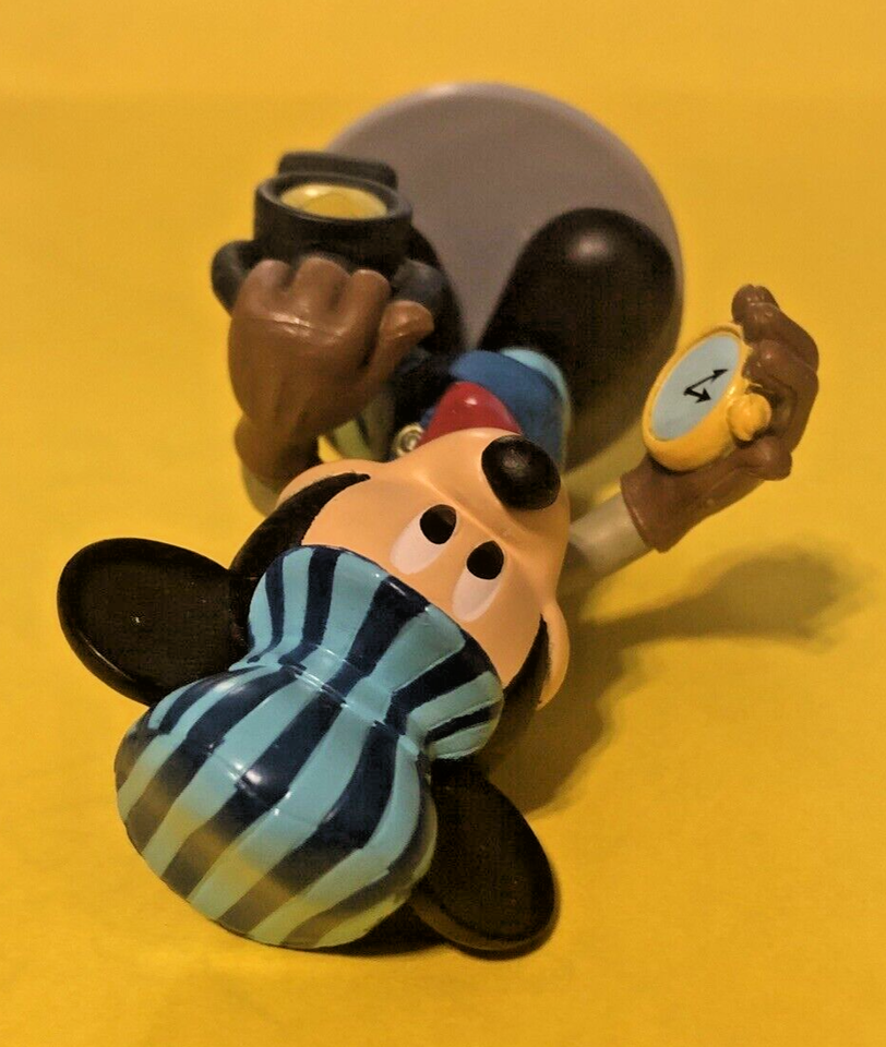 MICKEY MOUSE Train Station Conductor Engineer striped hat overalls ...