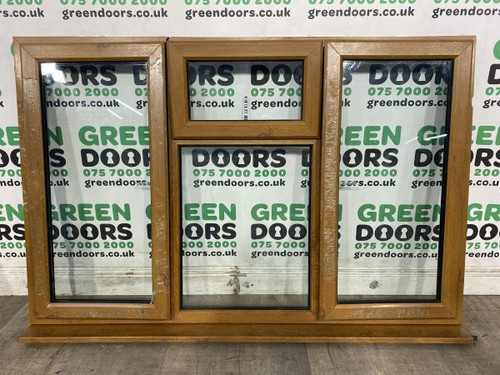 Golden Oak UPVC Window CASEMENT EXTERNAL EXTERIOR DOUBLE GLAZED USED ...