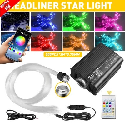 Twinkle/Meteor Car Home Headliner Star Light kit Roof Ceiling Lights ...