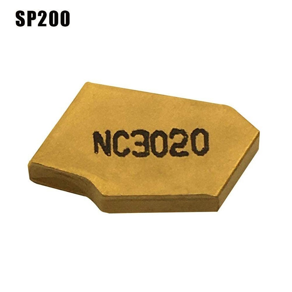 10 Pcs SP200 NC3020 GTN-2 Grooving Cut Off Carbide Inserts Width Tool ...