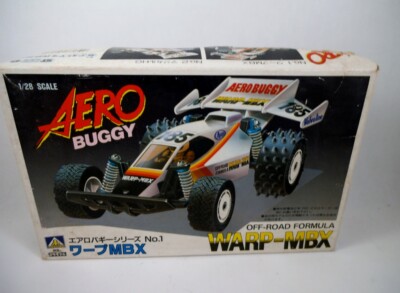 Vintage Aoshima 1/28 Mini 4WD Aero Buggy No.1 Warp-MBX Tamiya ARII ...