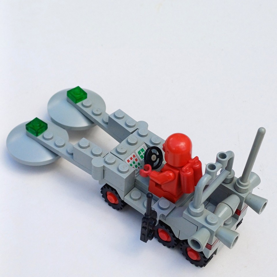 LEGO Vintage Classic Space 6841 Mineral Detector 100% Complete W ...