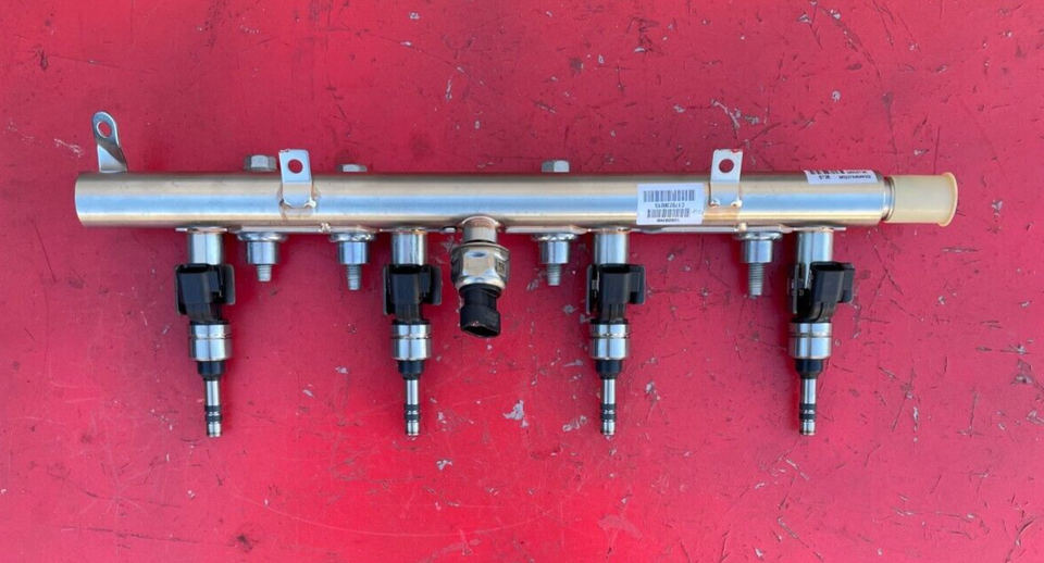 OEM NEW GM 4X Fuel Injectors Rail Pressure Regulator 2011-17 CHEVY ...