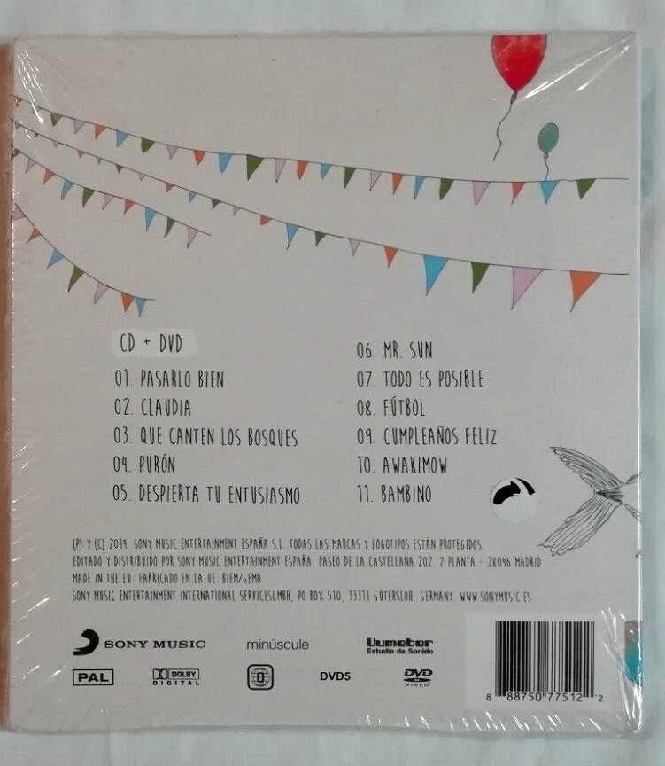 Billy Boom Band Pass It Bien CD+DVD sony Music 2014 | eBay