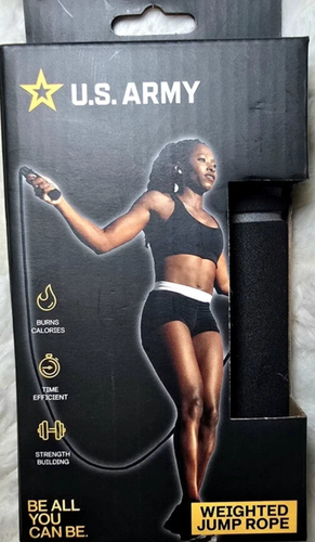 Weighted Jump Rope with Removable Weights for Women & Men- 1 Pound (1LB ...