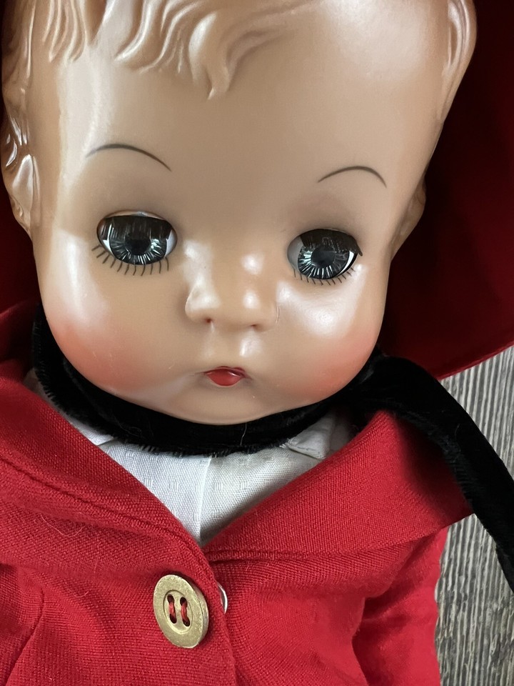 15” Antique Tonner Effanbee Doll Co. “Patsy” Repro Vinyl Equestrian ...