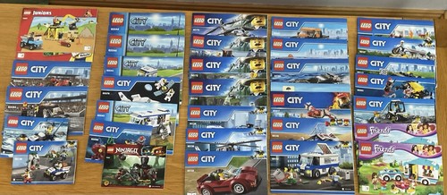 Bundle Of Lego City Instruction Booklets Book Manual Instructions Only ...