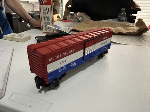 Lionel U S Postal Service Box Car 9208 Built 1-72 | eBay