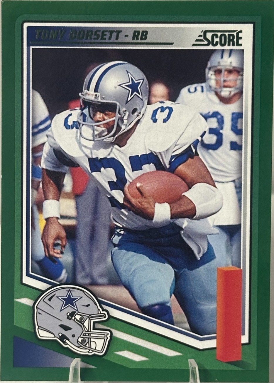 2025 Score - Tony Dorsett #202 Green for sale online | eBay