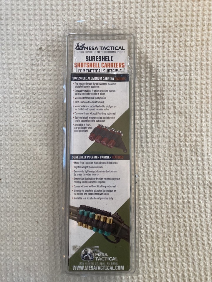 Mesa Tactical SureShell Side Mount Shell Carrier Rail 90870 benelli m4 ...