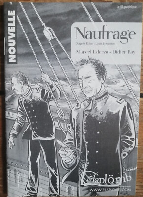 MARCEL UDERZO ET DIDIER RAY NAUFRAGE D'APRES STEVENSON BD FILAPLOMB ...