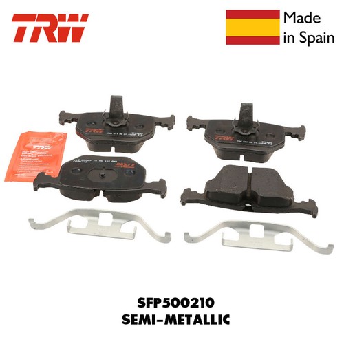 LAND ROVER REAR BRAKE PADS RANGE 4.4L M62 03-05 SFP500210 TRW | eBay