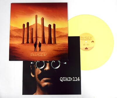 Brian Gascoigne PHASE IV 4 Movie Soundtrack OST LP Record WW008 YELLOW ...