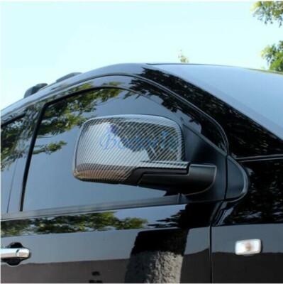 For Dodge Journey JUCV 2009-2018 Carbon Fiber Mirror Overlay Rear View ...