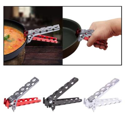 Camping Pot Grab Handle Cookware Hand Pot Clip Outdoor | eBay