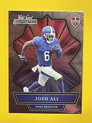 Josh Ali 2021 Wild Card Alumination NIL Collegiate Base #ANBC-42 | eBay