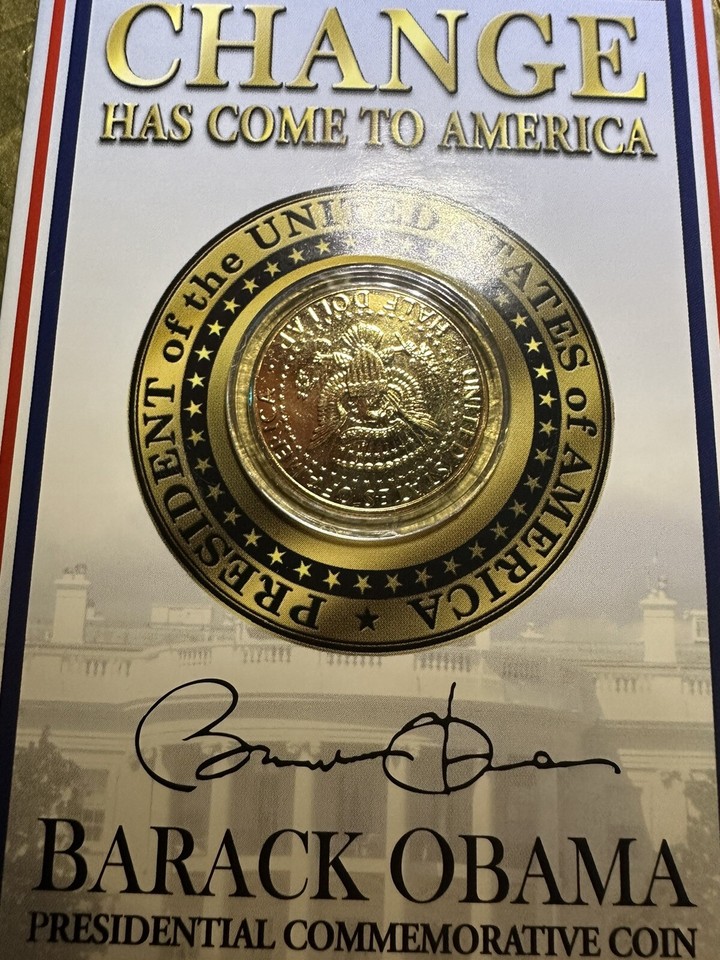 Barack Obama Mint Condition Presidential Commemorative Coin in Original ...