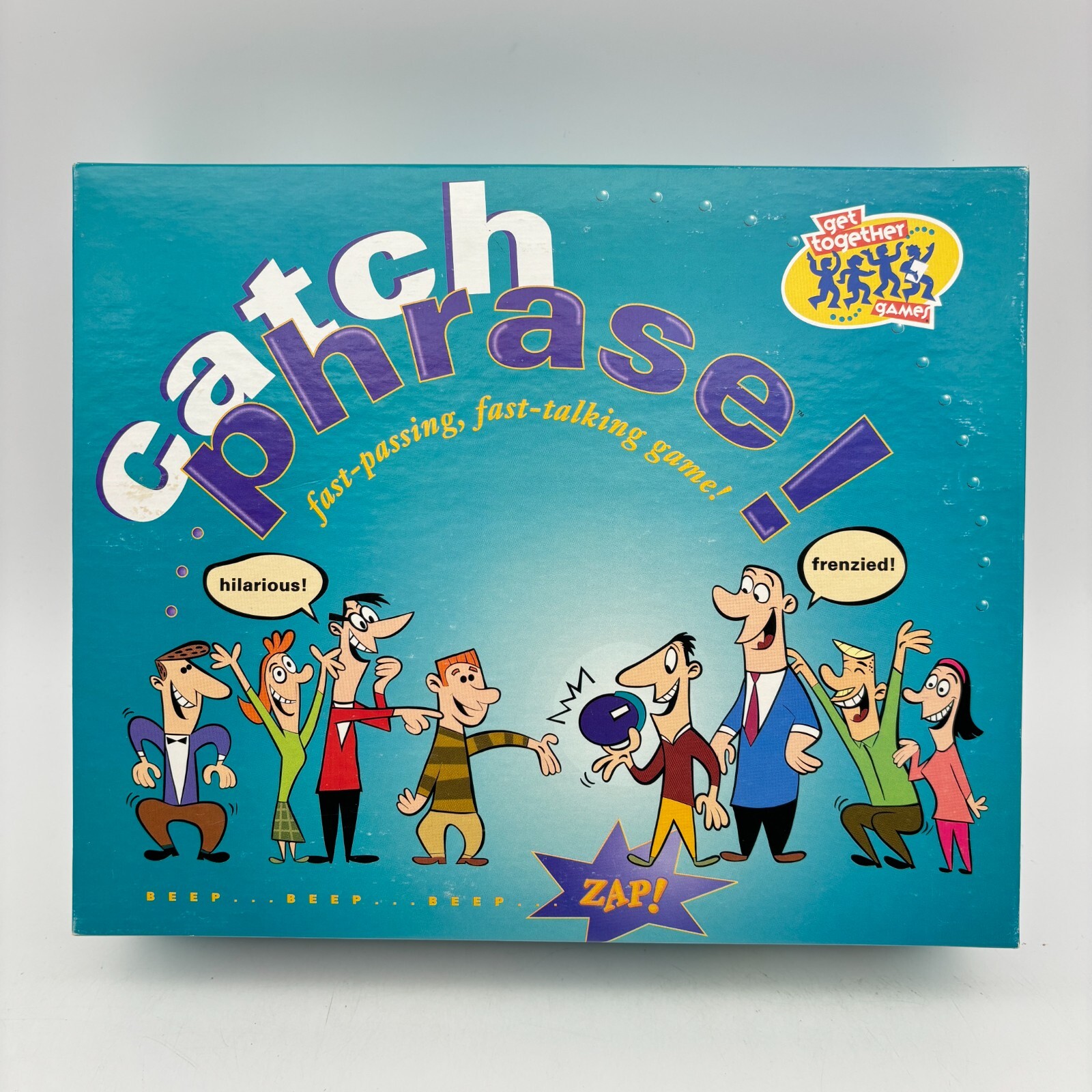 VINTAGE Catch Phrase Game COMPLETE WORKS Parker Brothers 1994 90s Words ...