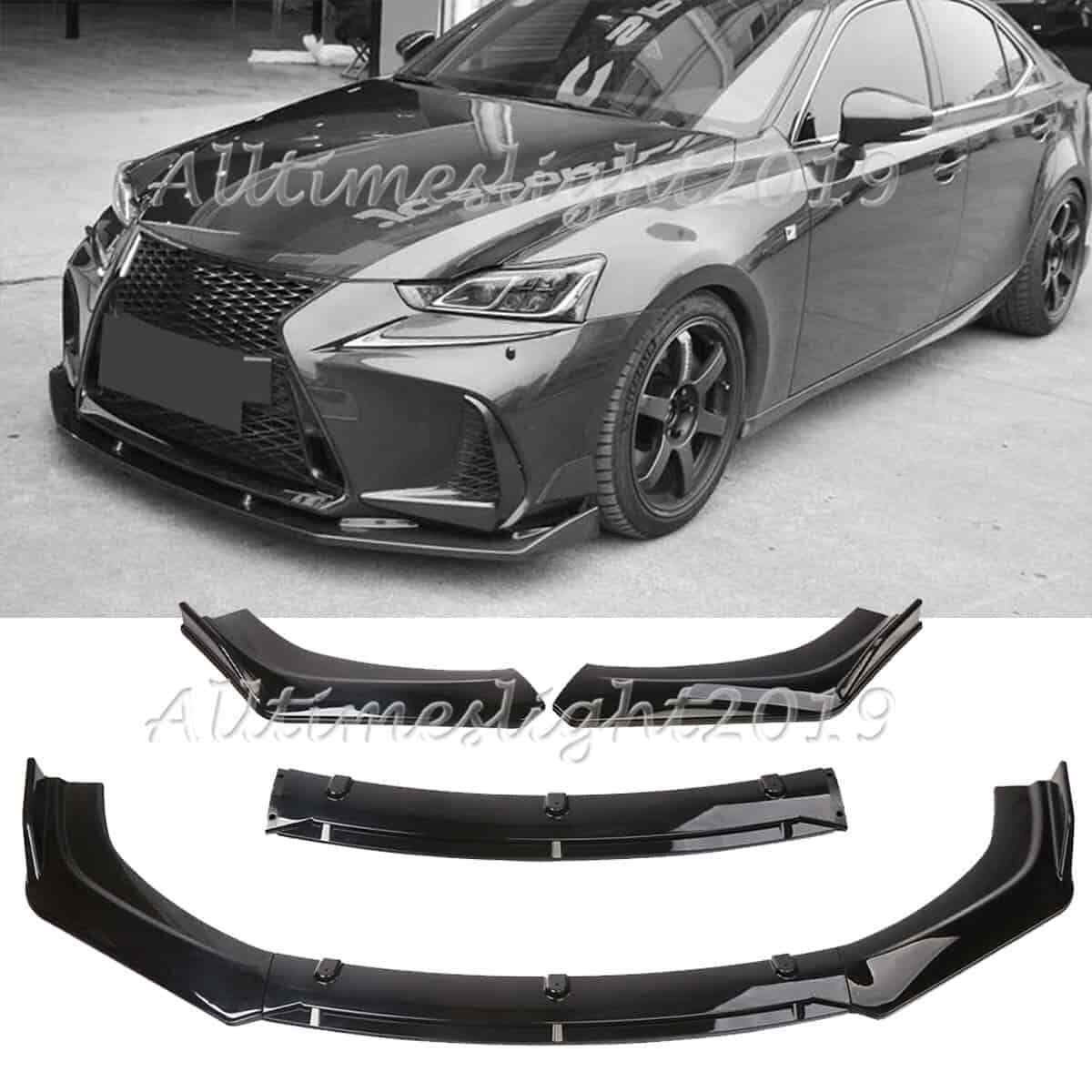 For Lexus IS250 IS350 IS300 Front Bumper Lip Spoiler Splitter Body ...