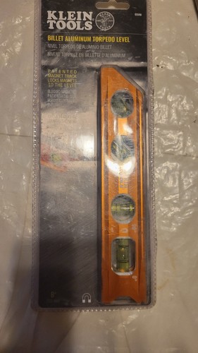 Klein Tools Lighted Torpedo Billet Level (935RBLT) Unopened 92644935039 ...