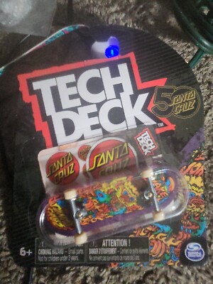 Tech Deck Santa Cruz Skate Ultra Rare 50th Maurio McCoy Flamingo ...