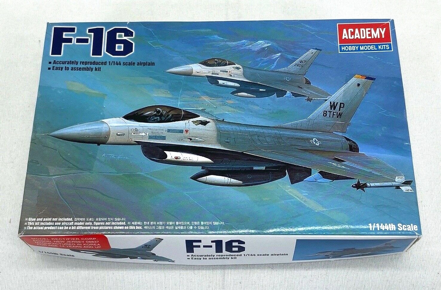 Academy US Air Force F-16 Falcon Model Kit | eBay