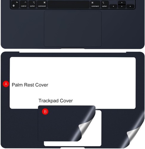 Cover for 2023 New MacBook Air 15.3 Inch M2 Chip A2941 Trackpad Prote ...